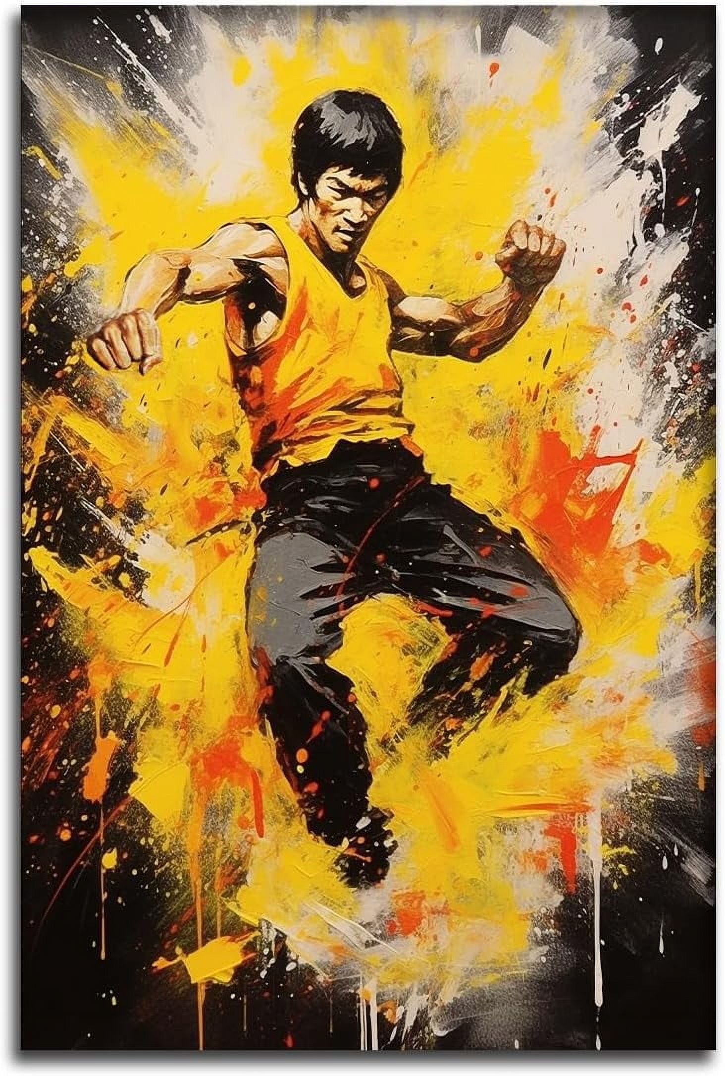 dashuaibi-Kung Fu Posters for Wall Art Decor High Resolution on Canvas ...