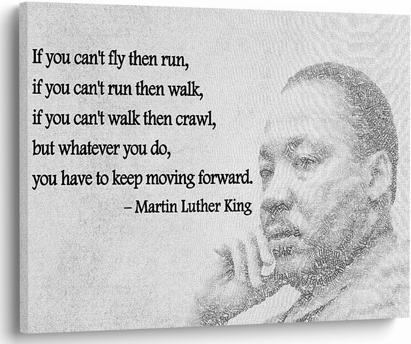 dashuaibi-Martin Luther King Poster Inspirational Quotes Wall Art ...