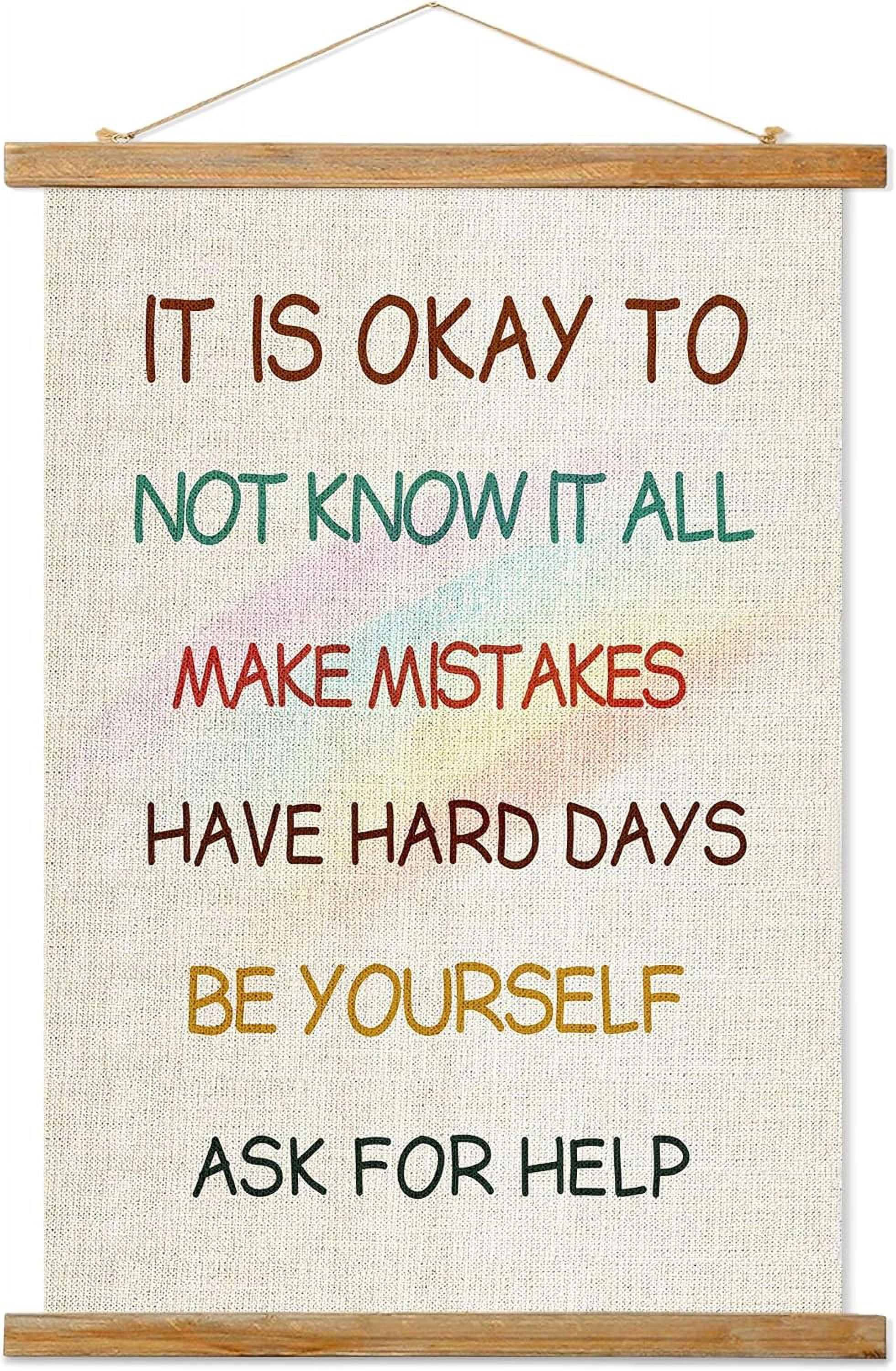 dashuaibi-Posters- Classroom Wall Decor Poster, Child Art Positive ...