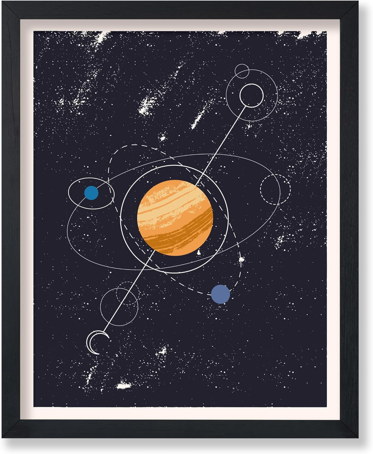 dashuaibi-Solar System Poster - Galaxy Print - Planets Art - Outer ...