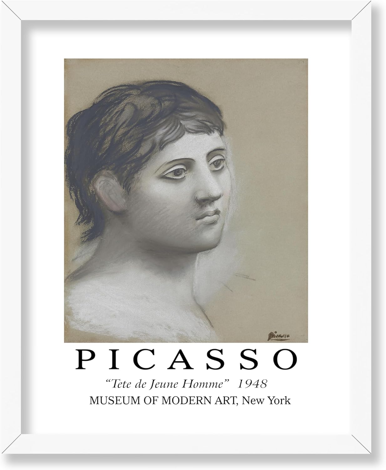 dashuaibi-Vintage Picasso Poster - Retro Realism Print - Gift for ...