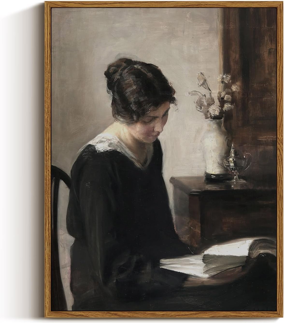 dashuaibi-Vintage Portrait Wall Art Decor, Living Room Bedroom Woman ...