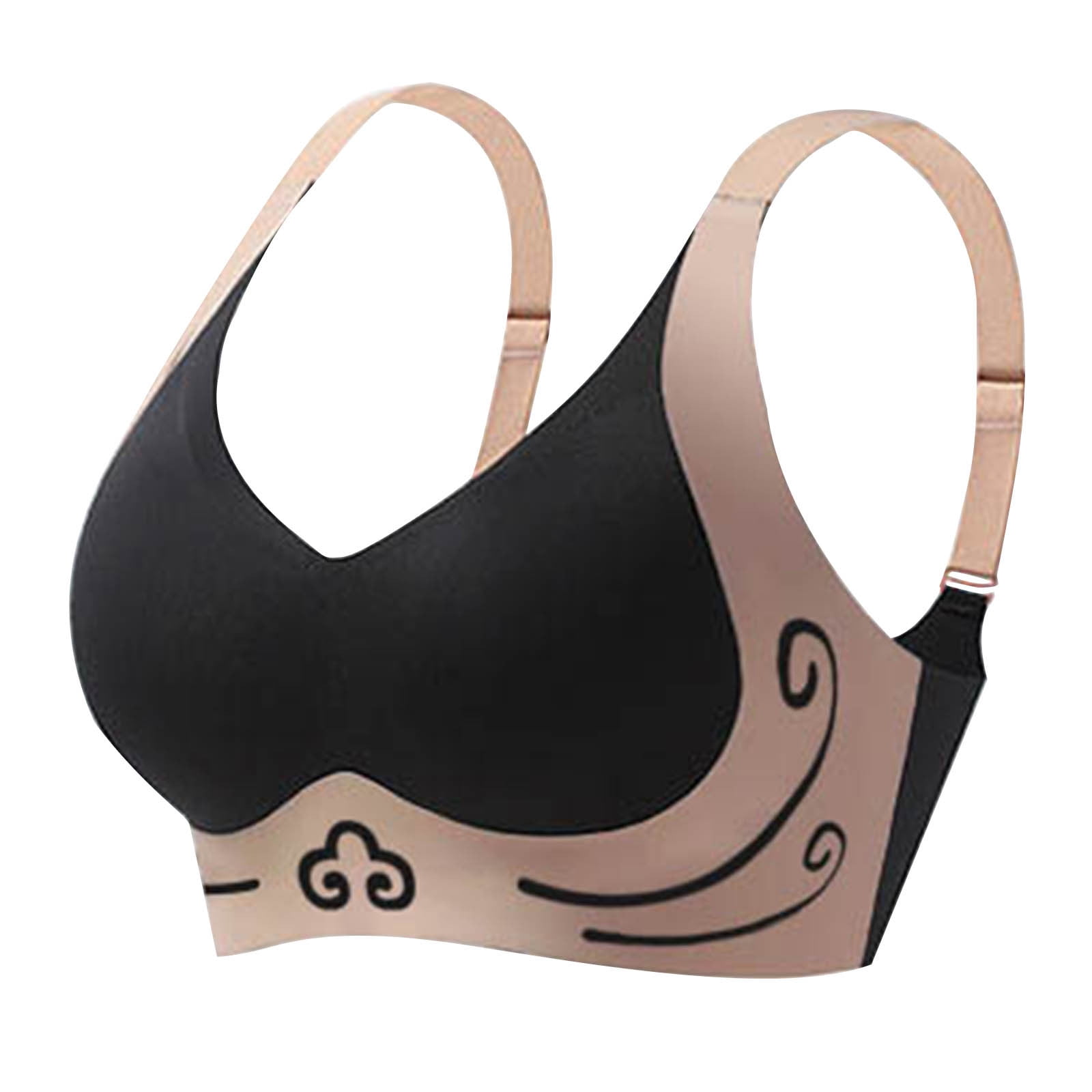 dazeni Patchwork Support Anti Sagging Bra for Women Powerful Push up ...