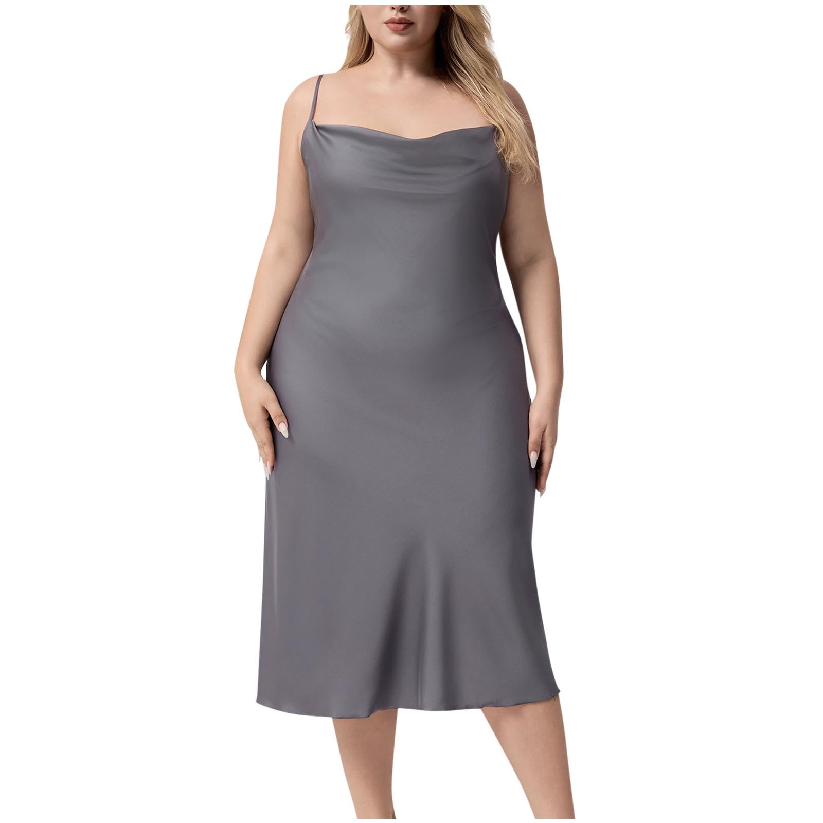 dazeni Plus Size Nightgowns For Women Soft Sleepwear Nightgowns Built ...