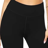 dazeni Womens Tummy Control Biker Shorts Seamless High Waisted Yoga ...