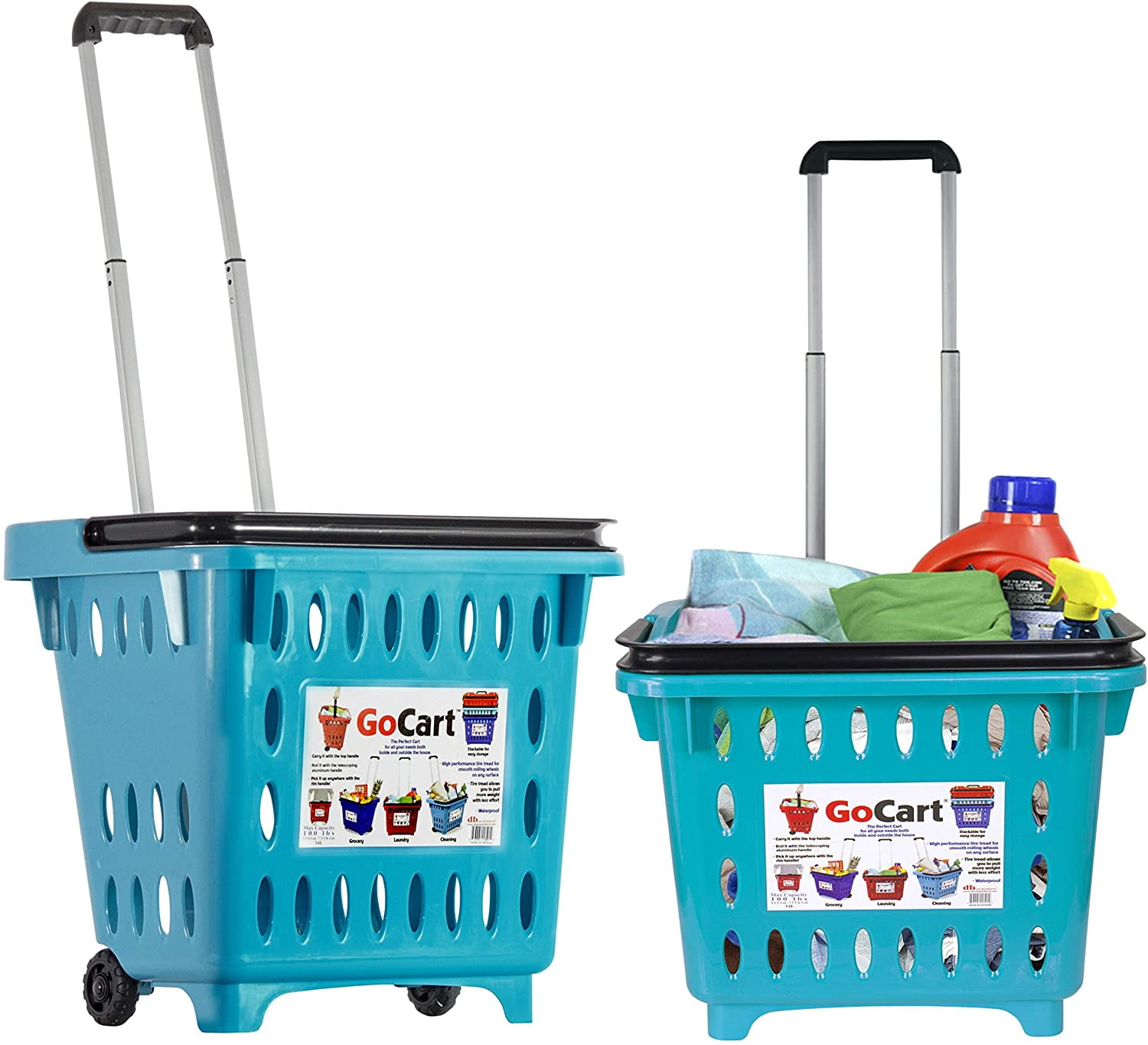dbest products Inc GoCart-Teal - Walmart.com