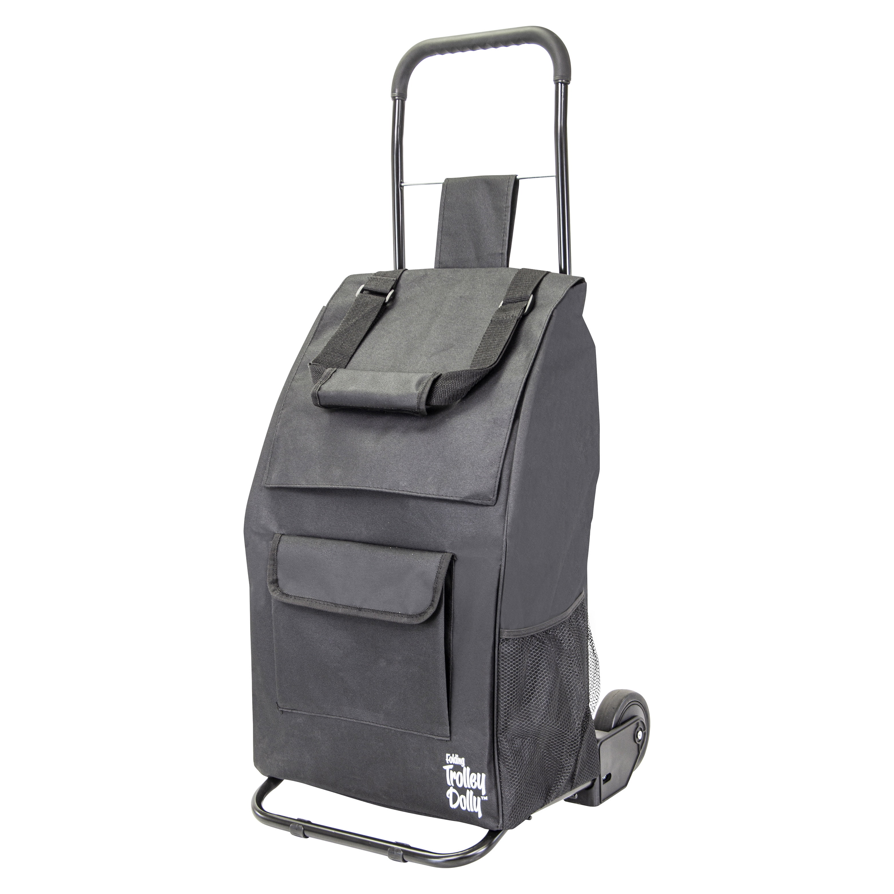dbest products Strong Small Trolley Dolly, Black Collapsible Cart for ...