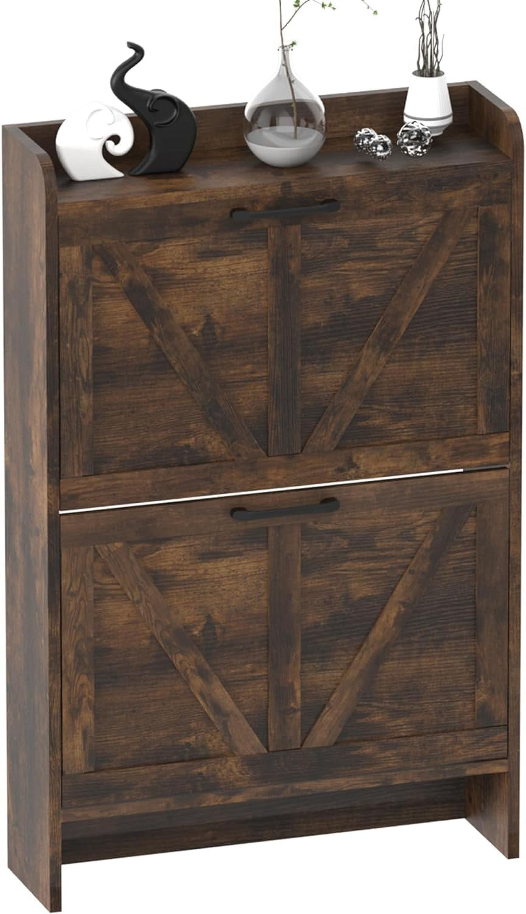 dbuibni Shose Storage Cabinet for Enterway Hidden Shoe Rack Cabinet ...