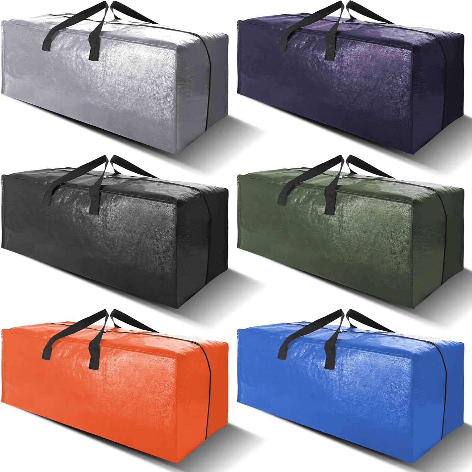 dbuonwo KFHDMCV 12 Pack Heavy Duty Extra Large Moving Bags W/Backpack ...