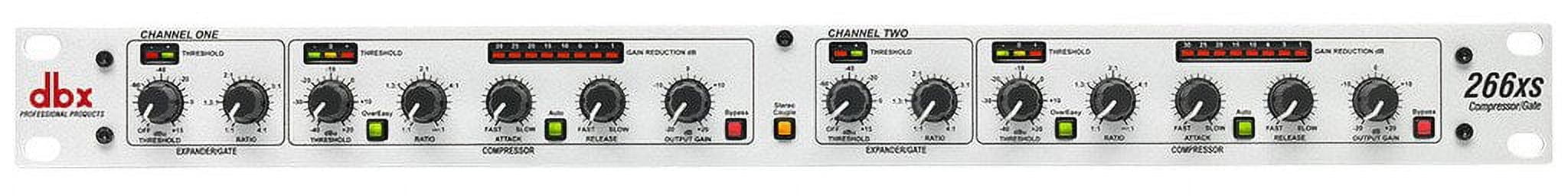 Free Shipping! dbx 266xs Professional Audio Compressor/Gate Dynamic Processor - Walmart.com ...