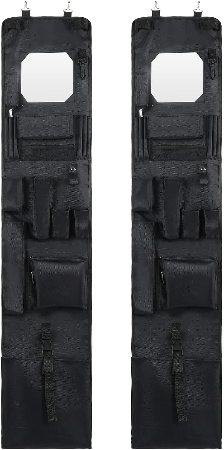 dbyuinbi Police Style Hanging Closet 52 x 11 Inches Door Organizer ...