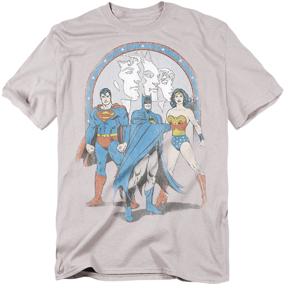 DC Comics Trinity T-Shirt Unisex Graphic Tee For Men & Women - Walmart.com