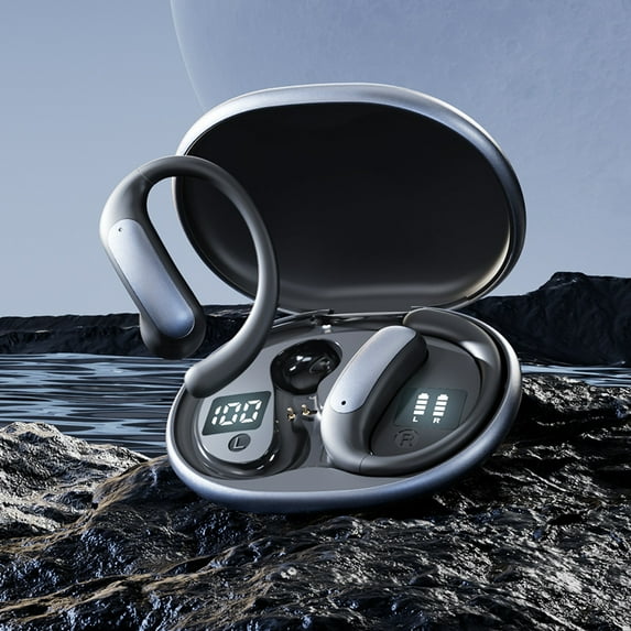 dd2 M134 Wireless Bluetooth Ear-Hook Headphones with Digital Display ...