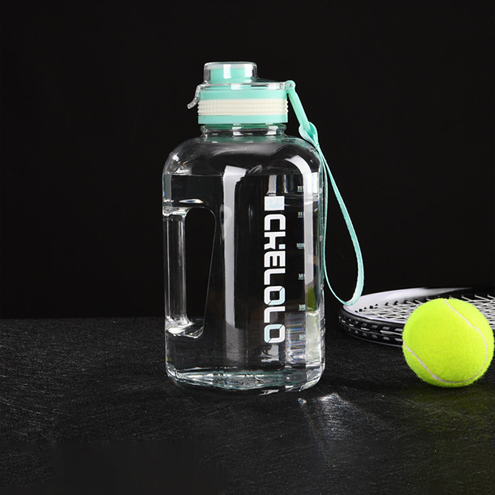 ddioayh 2200ml Large Capacity Plastic Waters Jug Popular Big Belly Cup ...