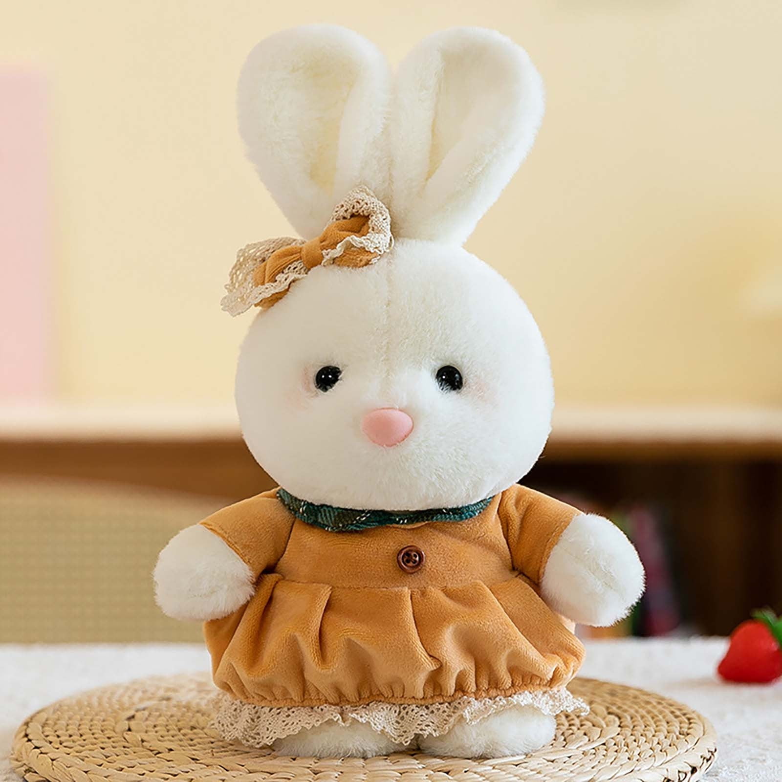 ddioayh Adorable Rabbits Plushs Toy - Lifelike Designs Soft Material ...