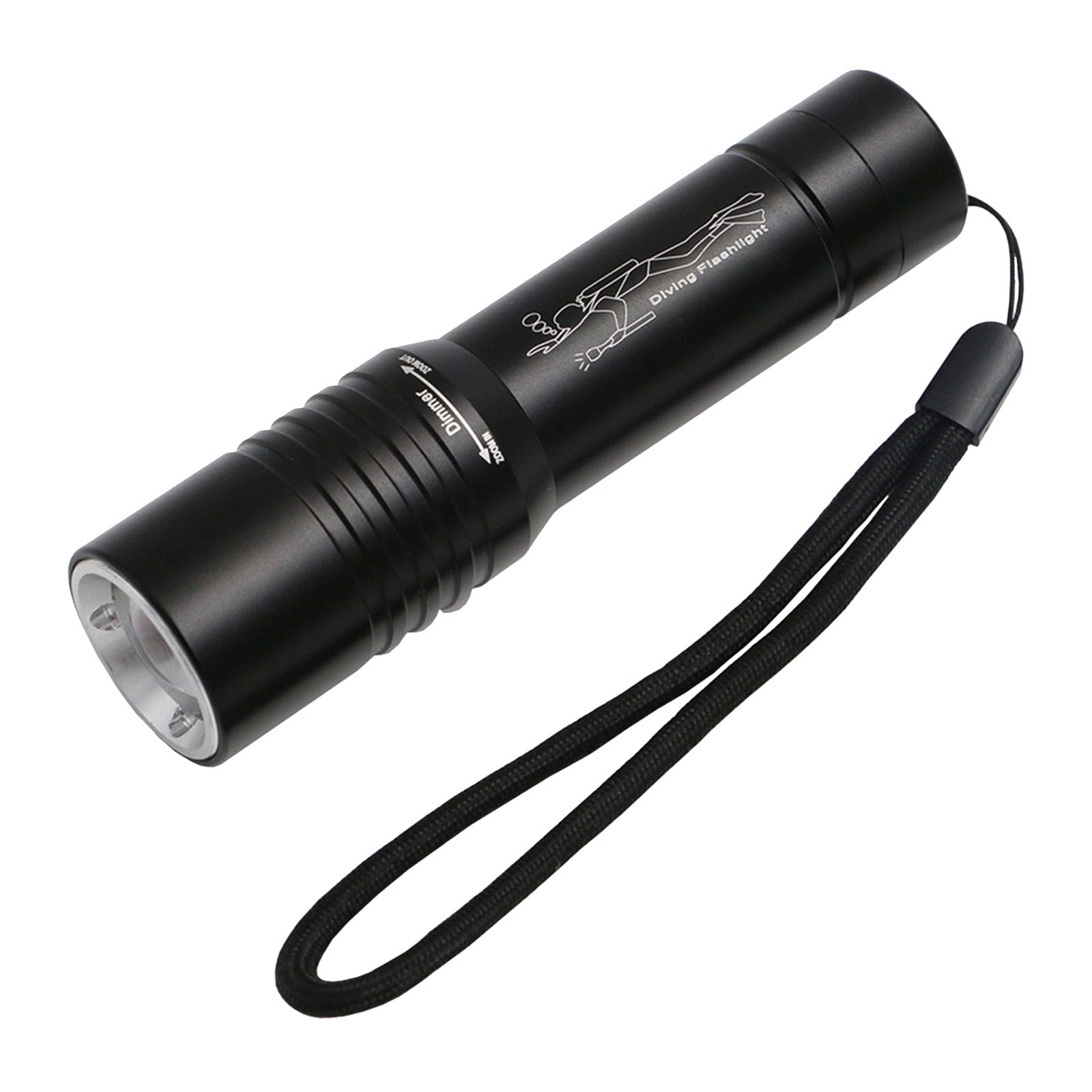 ddioayh Clearance Diving Flashlight with Rechargeable Power,Scuba Dive ...