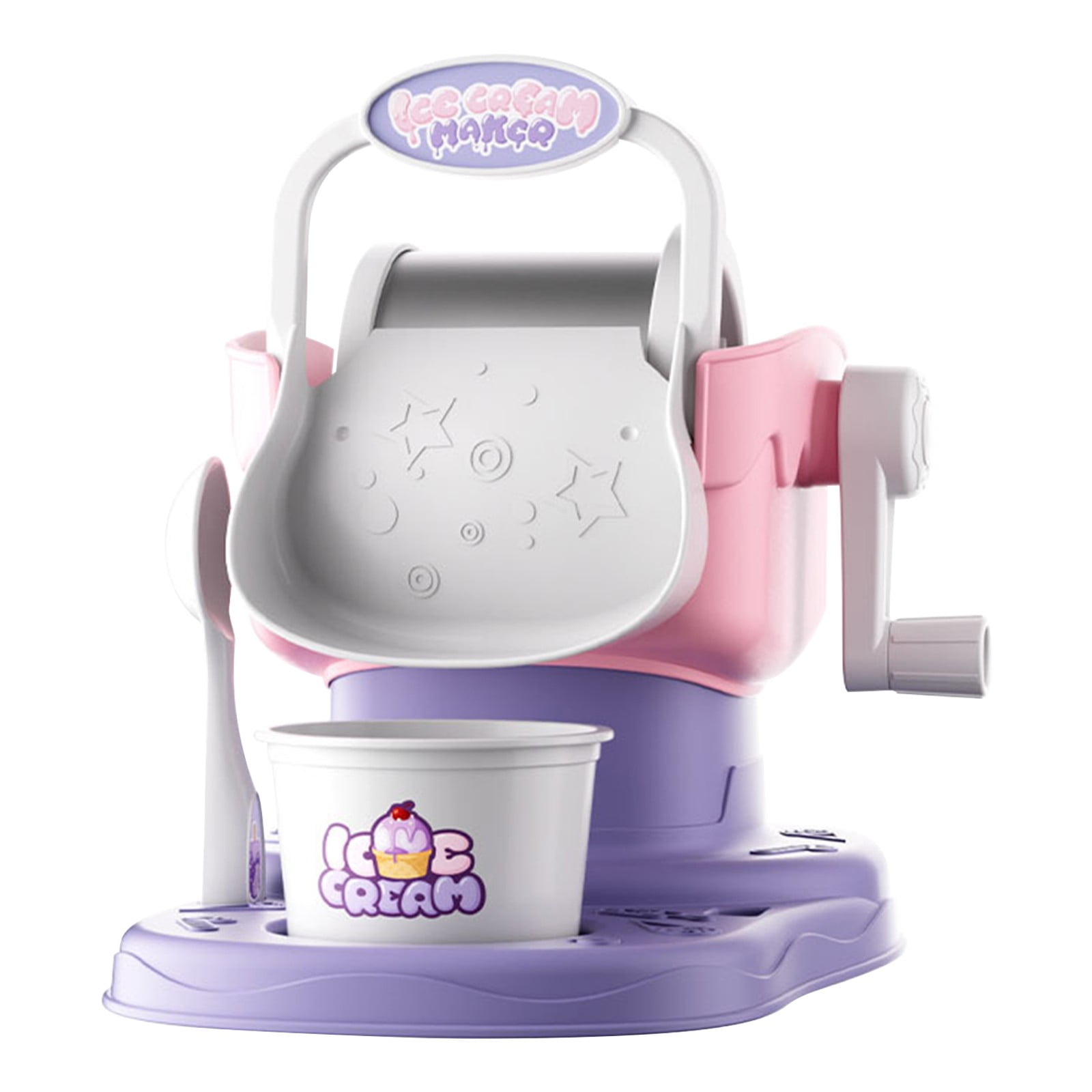 ddioayh Mini Sweeteners Children's Homemade Ice Cream Maker for ...
