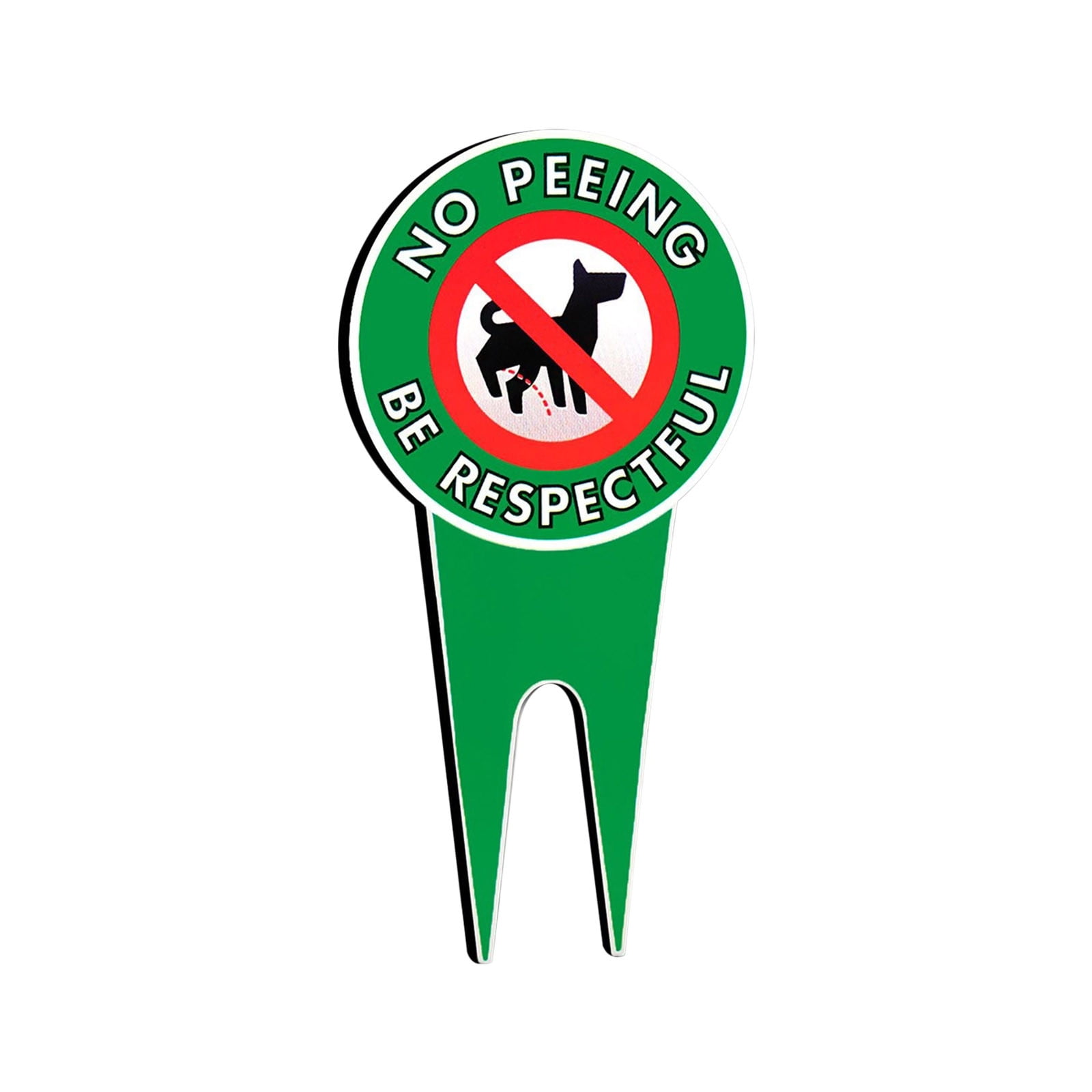 ddioayh No Peeing Dog Sign,Dog Stake for Yard Pick Up After Your Dog ...