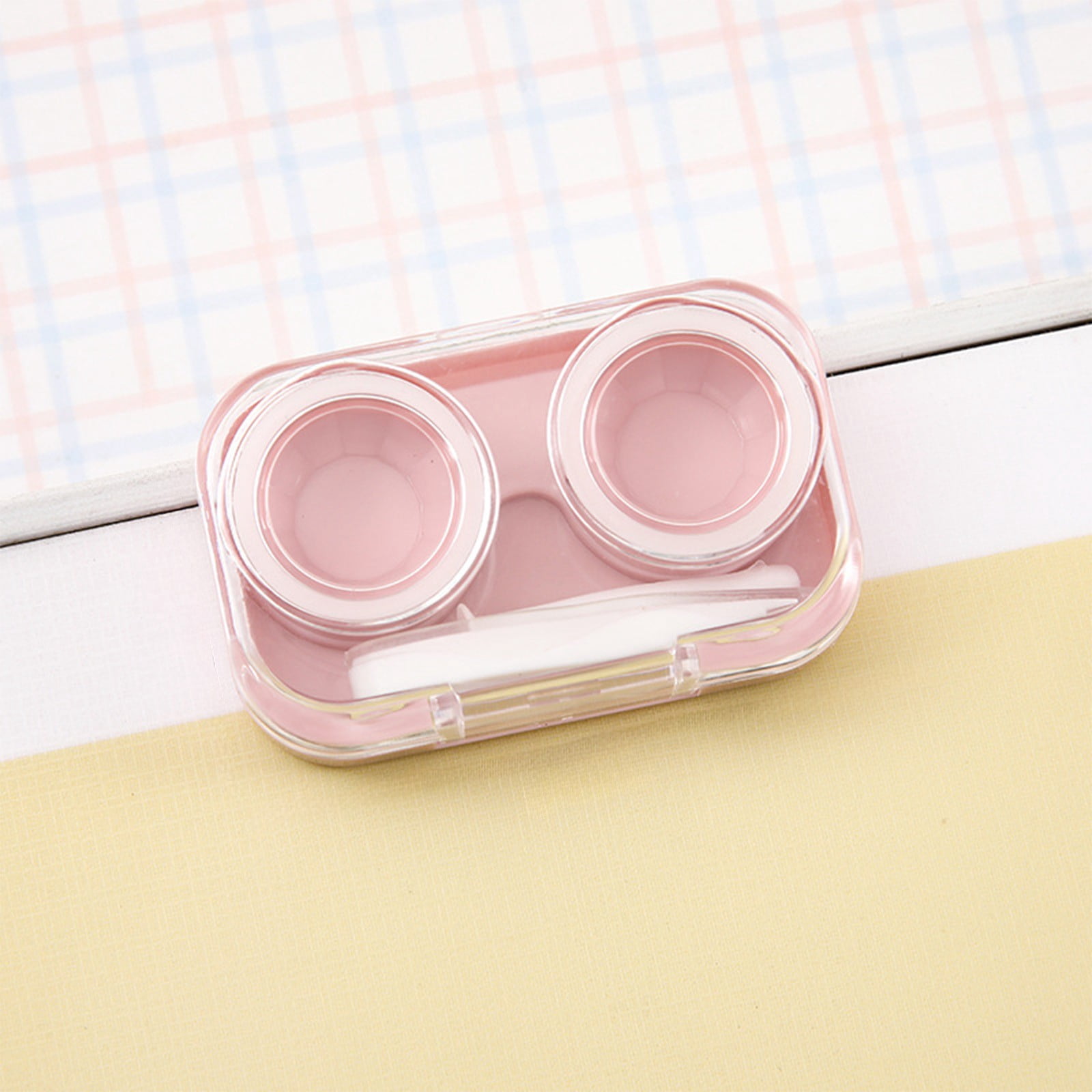 ddioayh Contacts Lens Case Portable Leak Proof Storage Box With ...