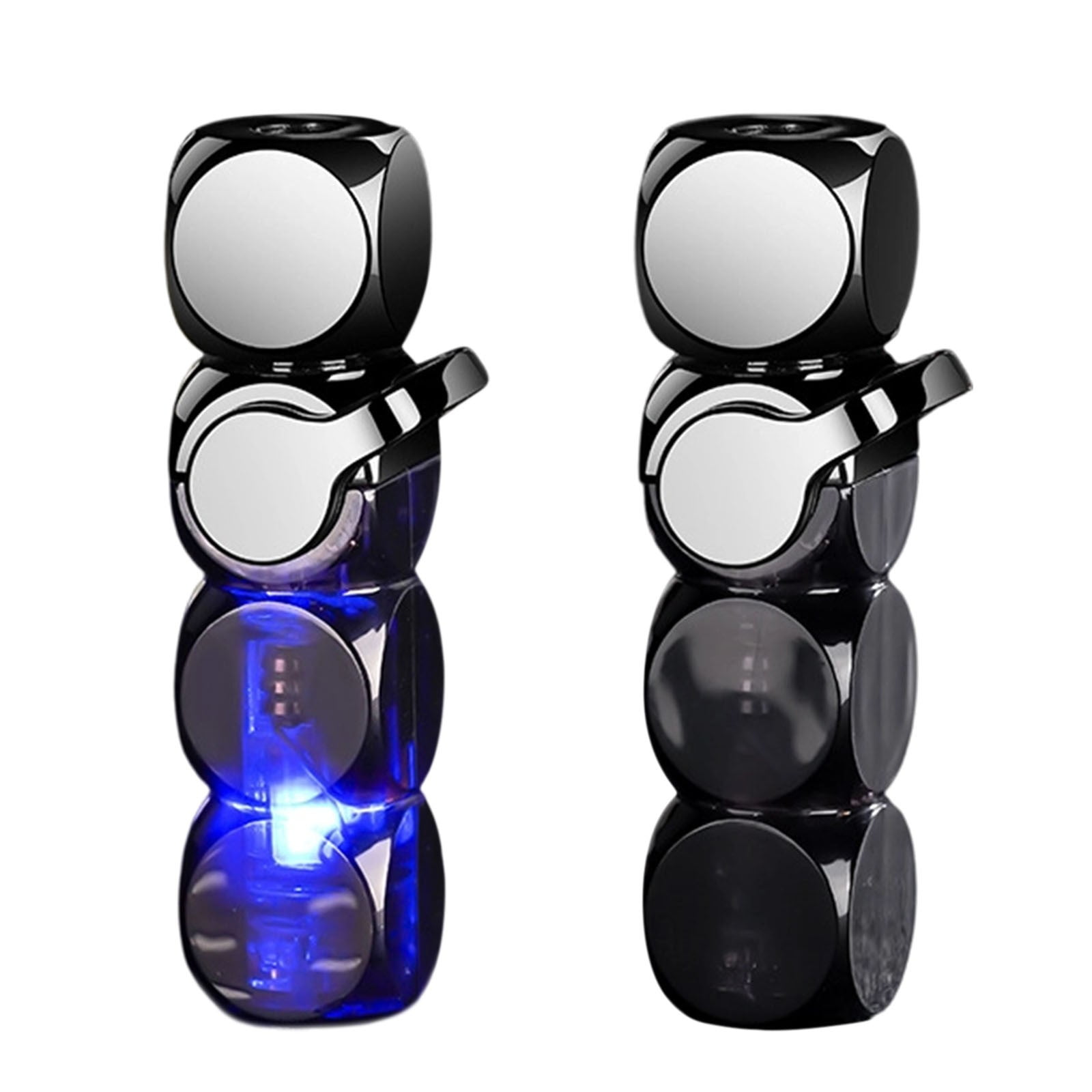 ddioayh Creative Transparent Dice Windproof Lighter Toy - LED ...