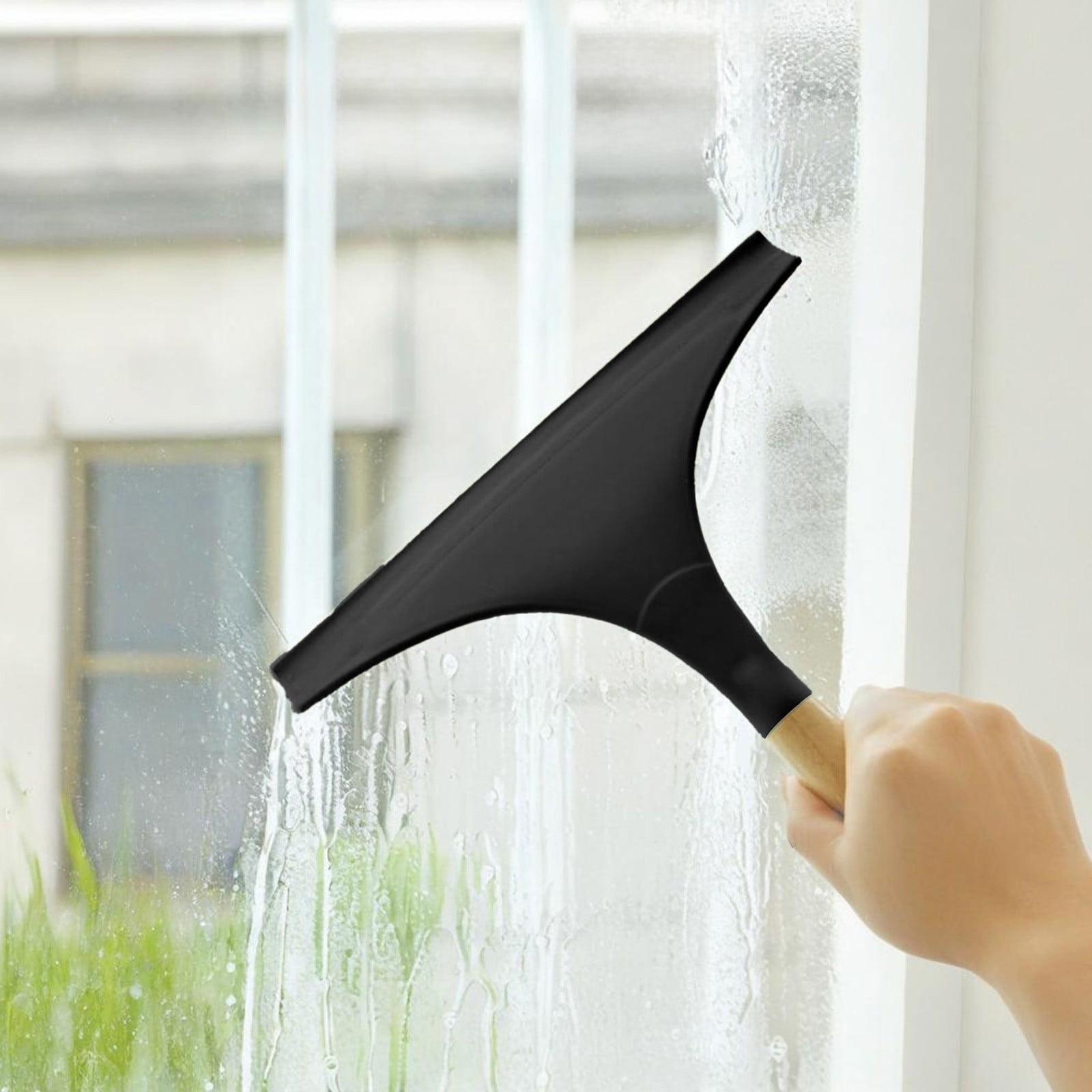 ddioayh Glass Scraper 23cm Wide Window Cleaning Tool with Ergonomic ...