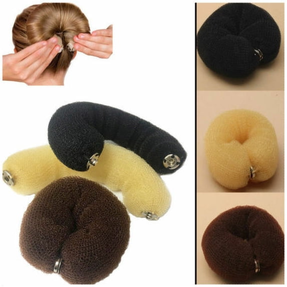 ddioayh Hair Roller Tool 6PC Snap Lock Foam Shaper for DIY Bun ...