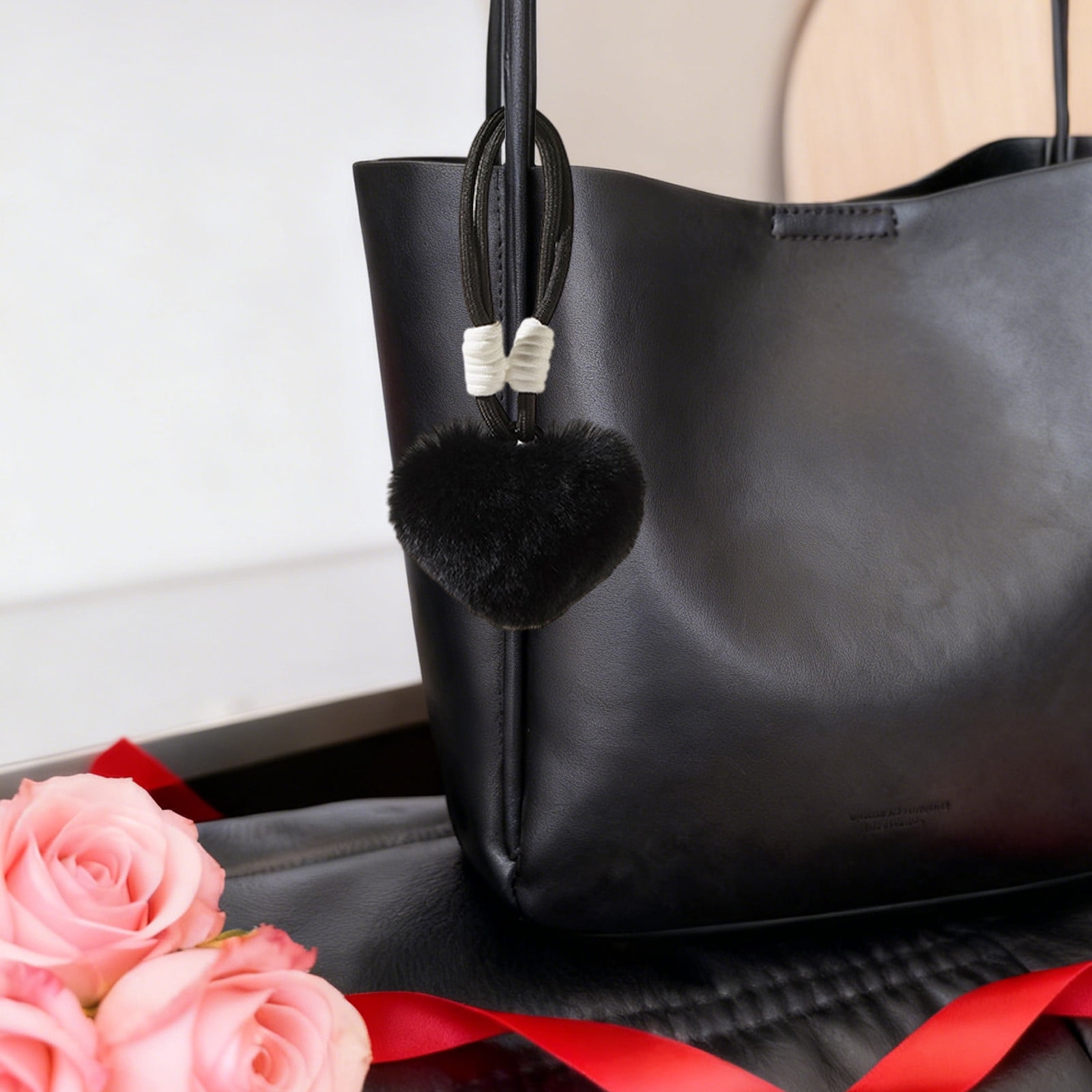 ddioayh Handbag Accessory Heart-Shaped Durable Mini Charm 3.94 Inch ...