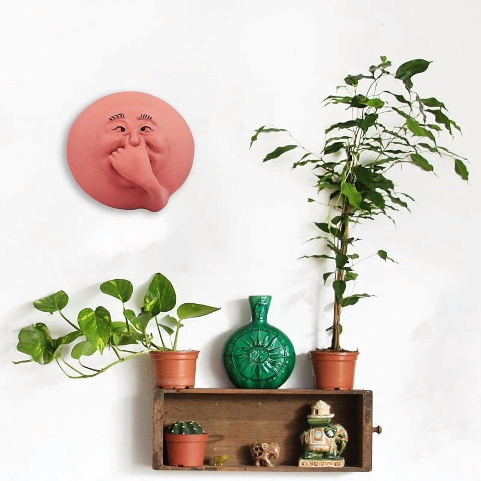ddioayh Humorous Wall Sculpture Décor with Playful Design for Living ...