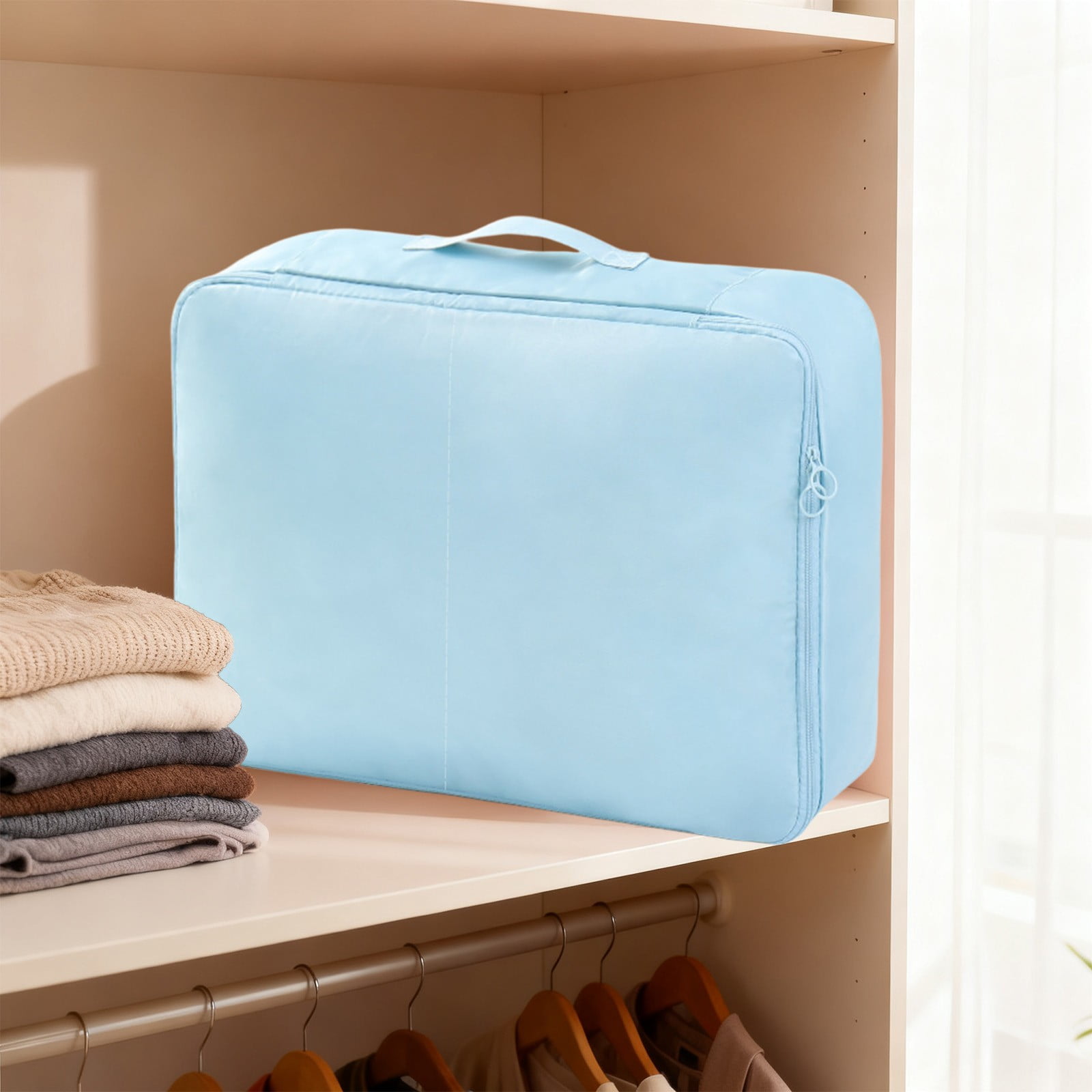 ddioayh Travel Organizer Bag with Layered Compartments Portable Wear ...