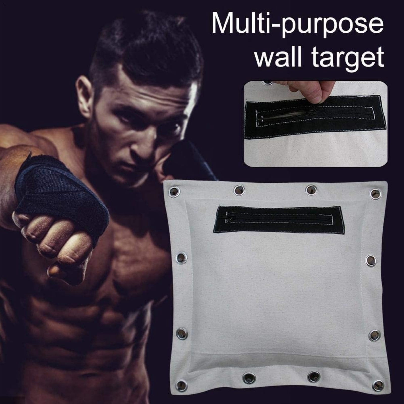 ddioayh Wall Mount Punching Bag for Martial Arts Training with Canvas ...