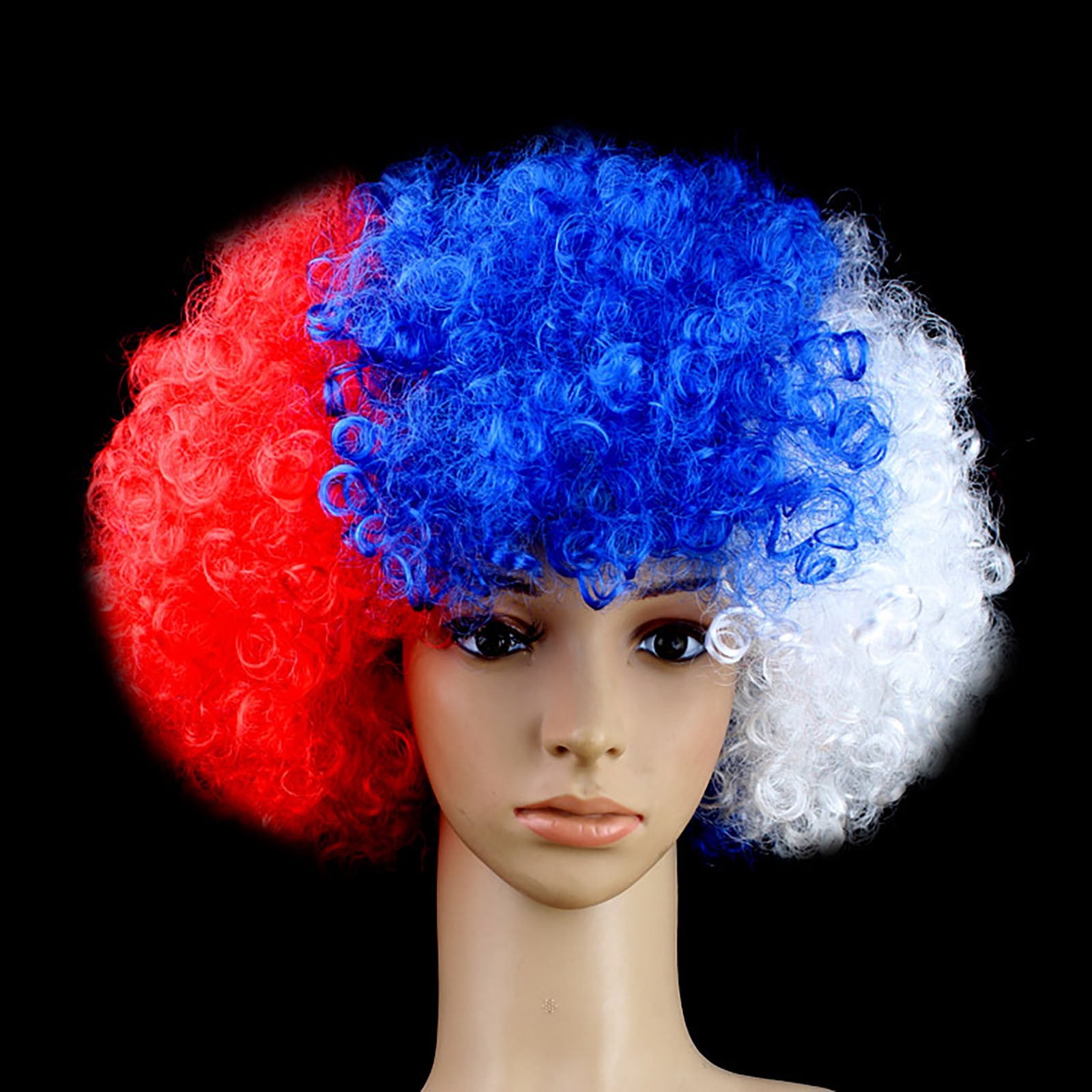 ddioayh Wig Flag Color Explosion For Fan Gatherings Carnival Holidays ...