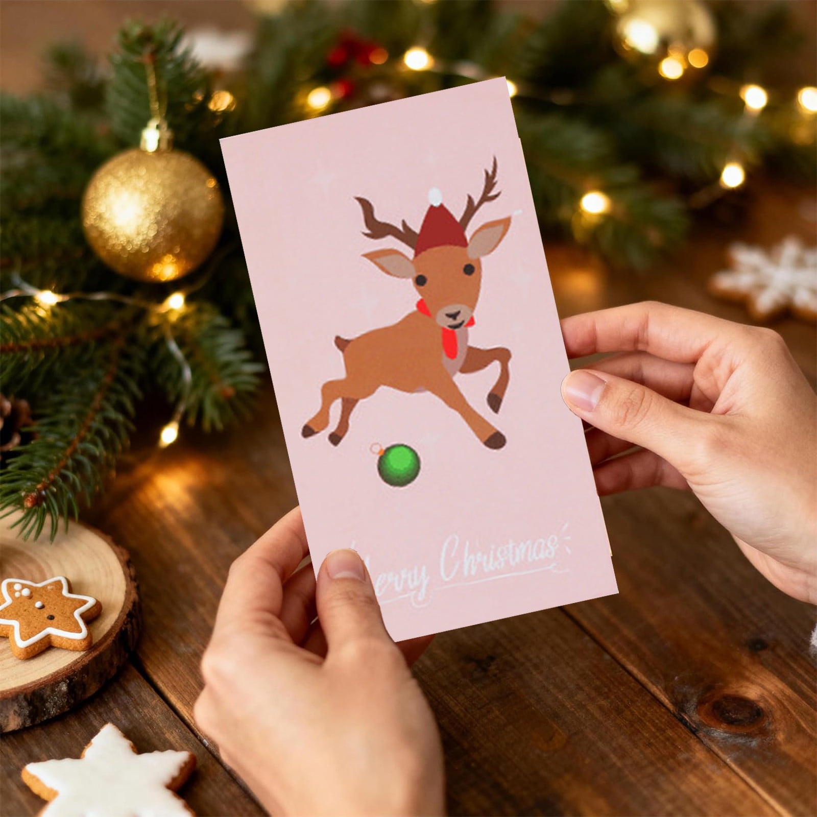 ddioayh Winter Christmas Cards with Snowman and Festive Designs for ...