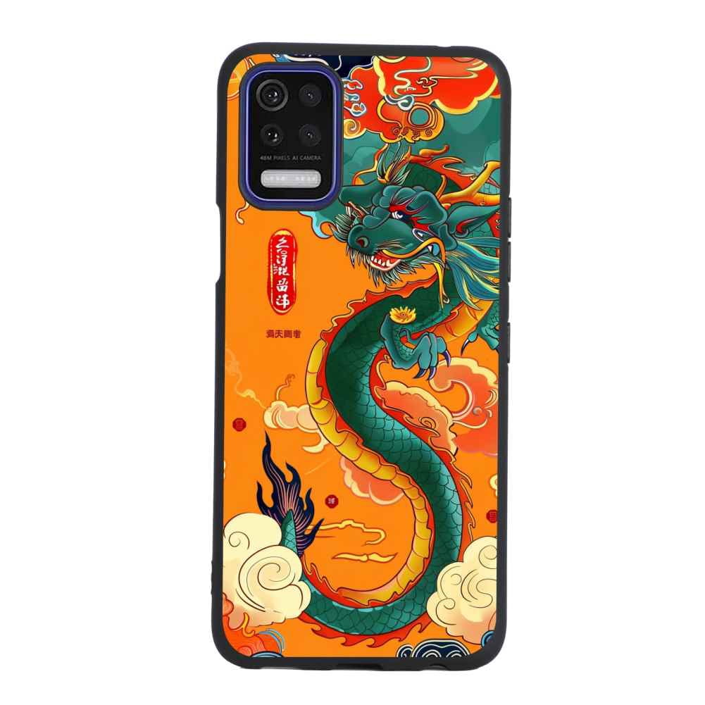 ddragon-chinese-style-3 phone case for LG K42 for Women Men Gifts,Soft ...