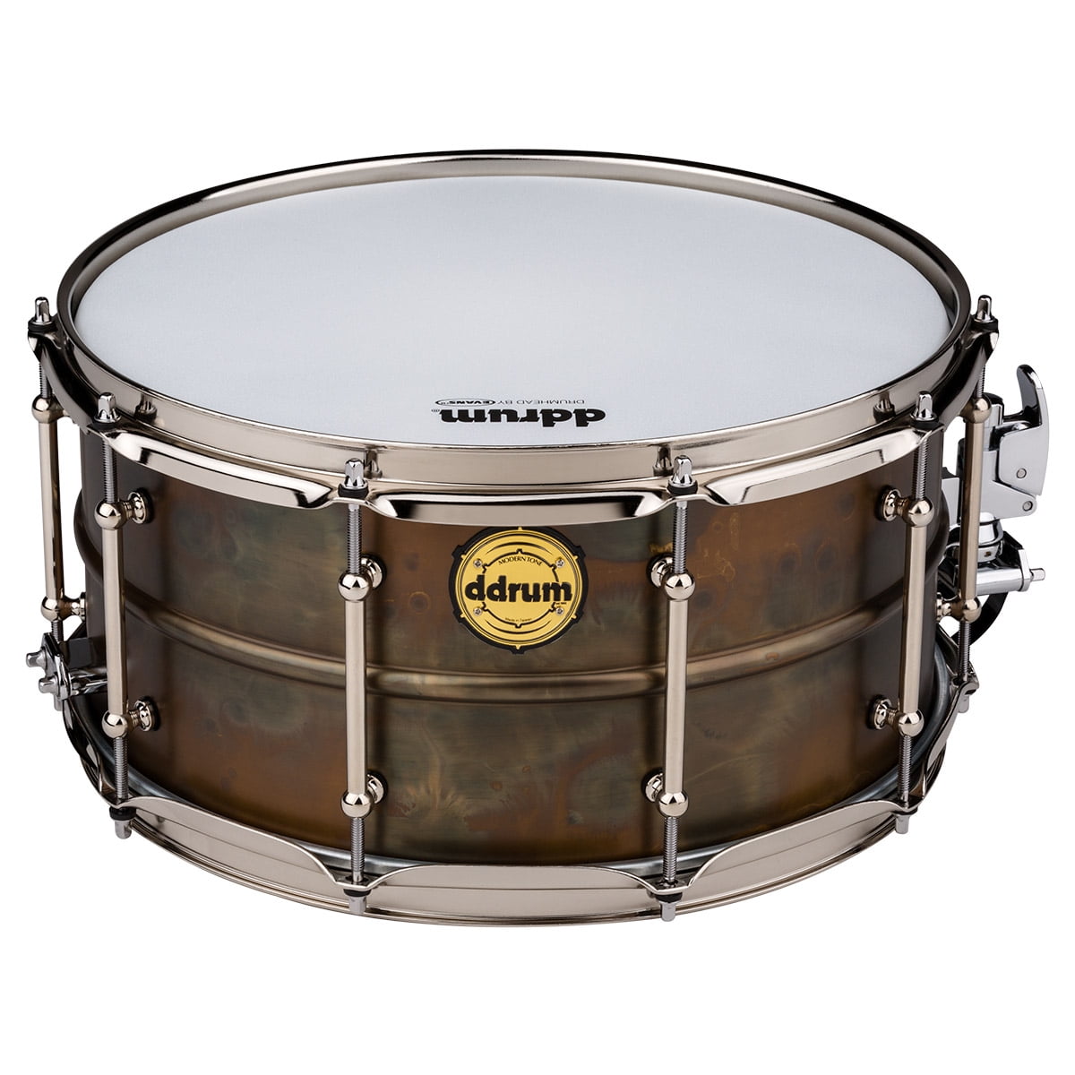 ddrum Modern Tone 7"x14" Weathered Patina Snare Drum - Walmart.com