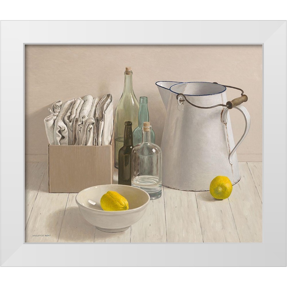de Bont, Willem 17x15 White Modern Wood Framed Museum Art Print Titled ...