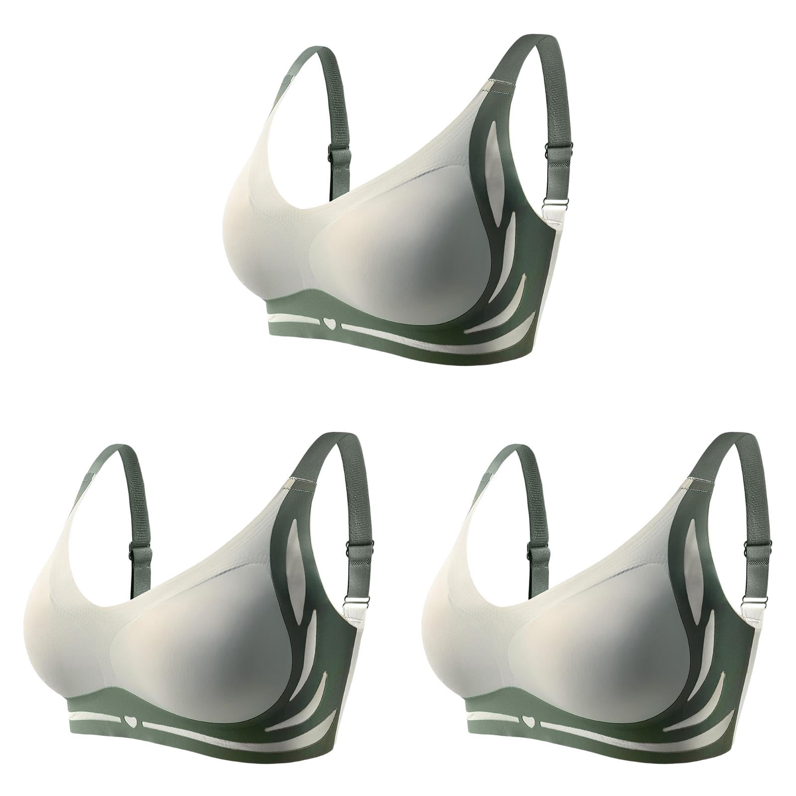 de Buckle Womens Strapless Bras Lace Edge without Steel Backless Bra ...
