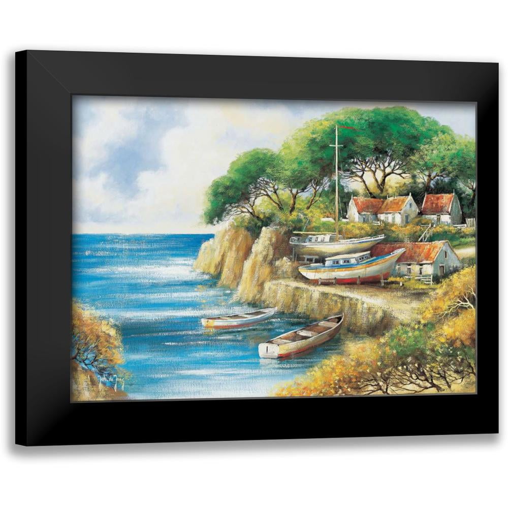 de Jong, Johan 24x19 Black Modern Framed Museum Art Print Titled - A ...