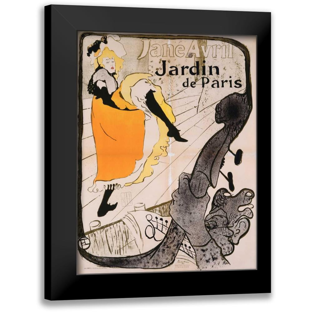 de Toulouse-Lautrec, Henri 15x18 Black Modern Framed Museum Art Print ...