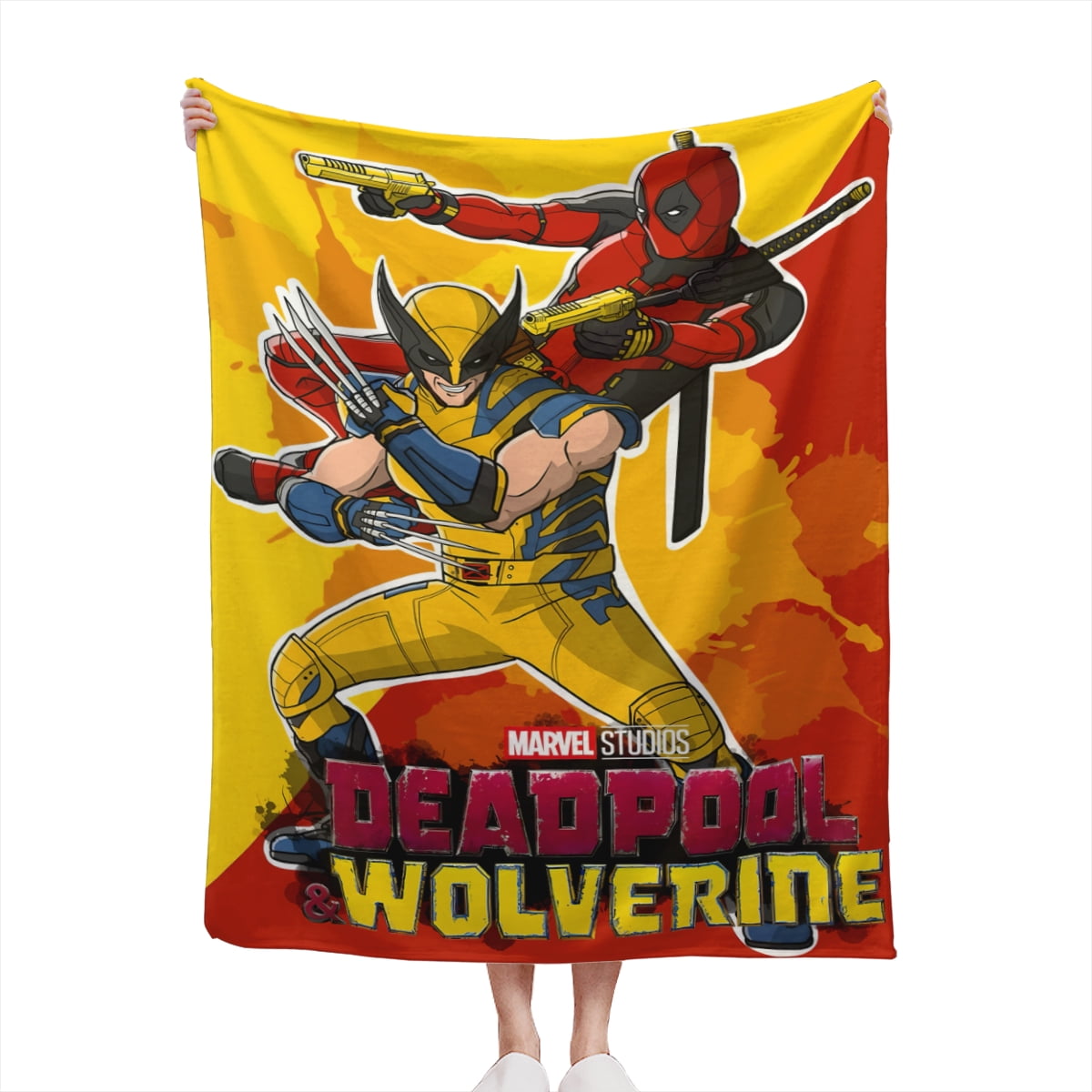 deadpool and wolverine Throw Blanket for Girls, Women, Boys 50x60 Inch ...