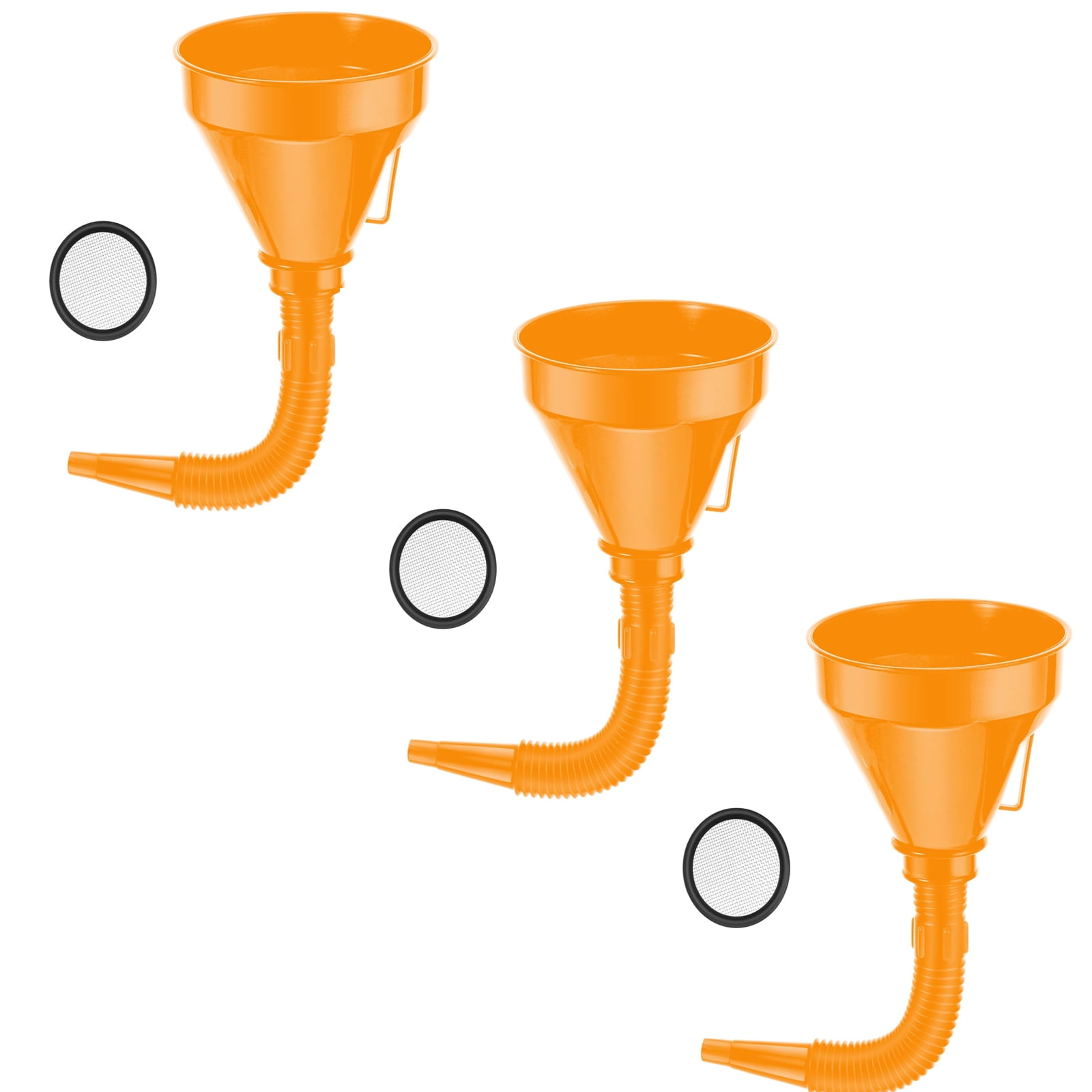 deal Wide Mouth Oil Funnel with Hose Extension Flexible Funnels for ...