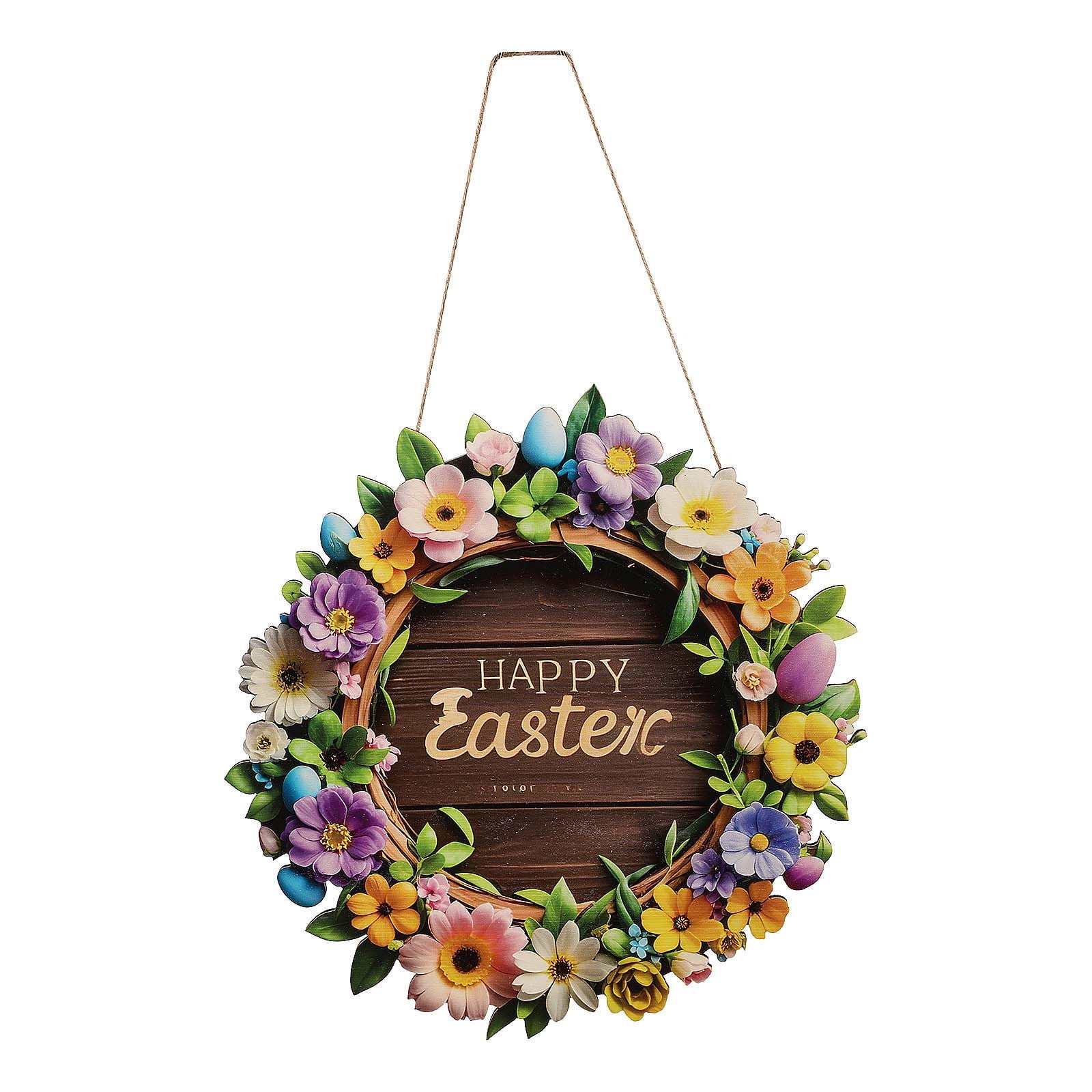 deals of the day clearance Easter Wooden Sign Hanging Sign Resurrection ...