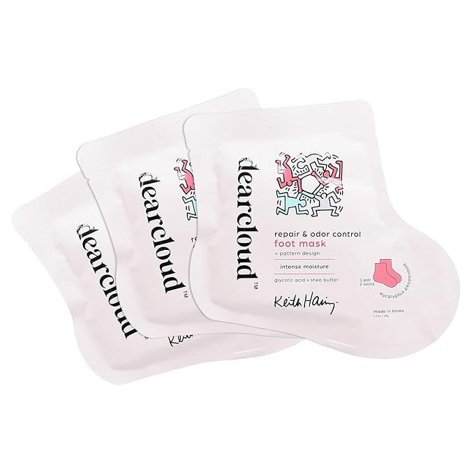 dearcloud x Keith Haring Repair & Odor Control Foot Mask – Nourishing ...
