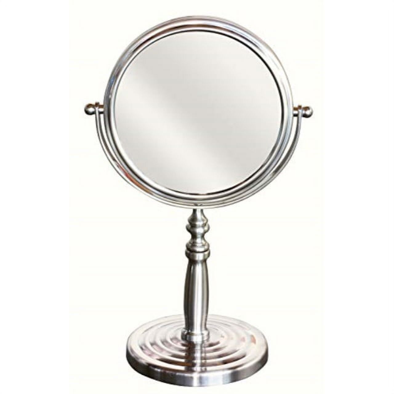 Decobros 6-inch Tabletop Two-Sided Swivel Vanity Mirror with 8X ...