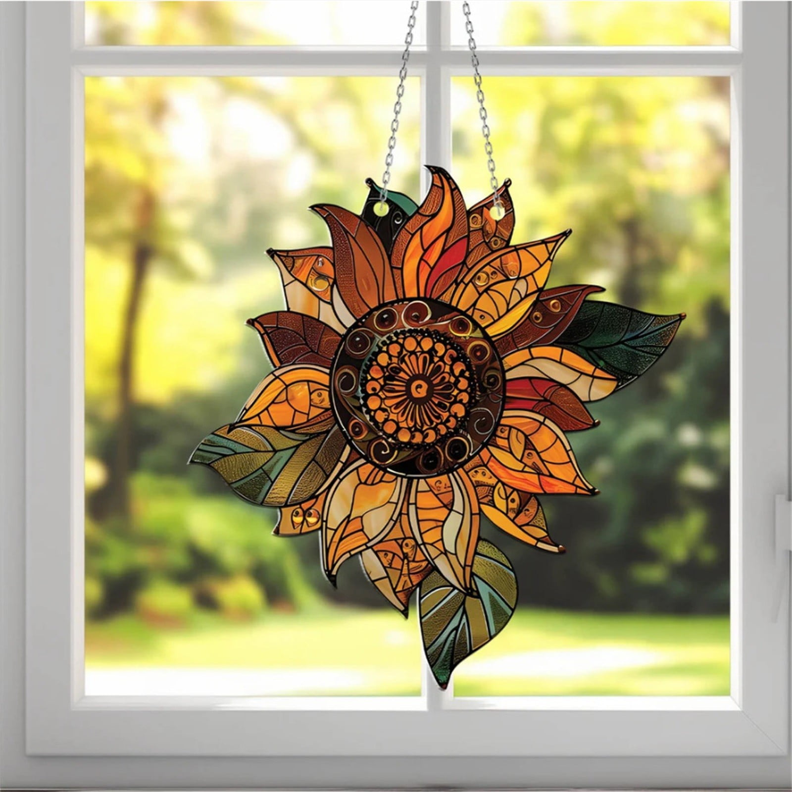 decor hanging,In The Sun: Sunflower Chain Hanging Ornaments,Wind ...