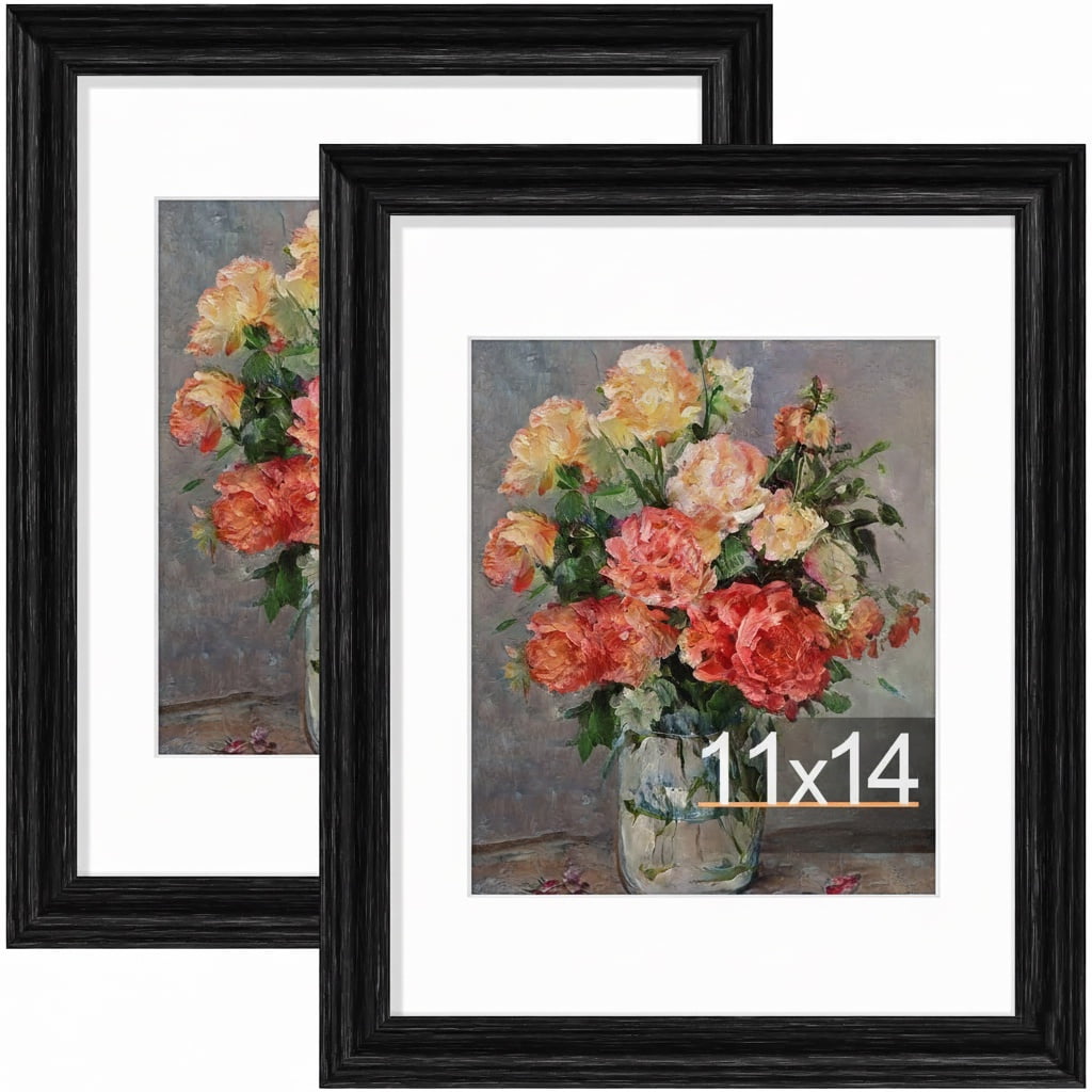 decorUhome 11x14 Picture Frames Set of 2, Display 8x10 Pictures with ...