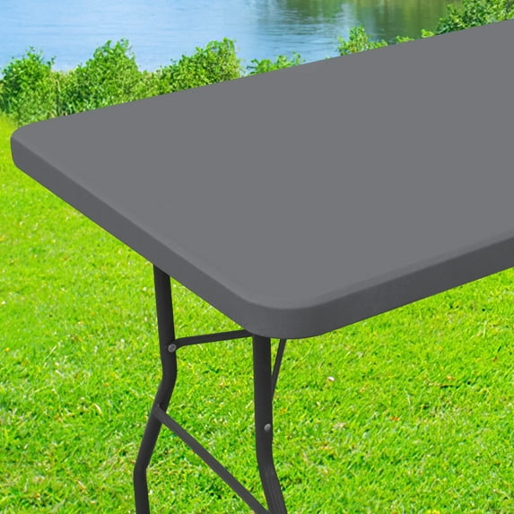 decorUhome Rectangle Stretch Spandex Tablecloth, Washable Reusable ...