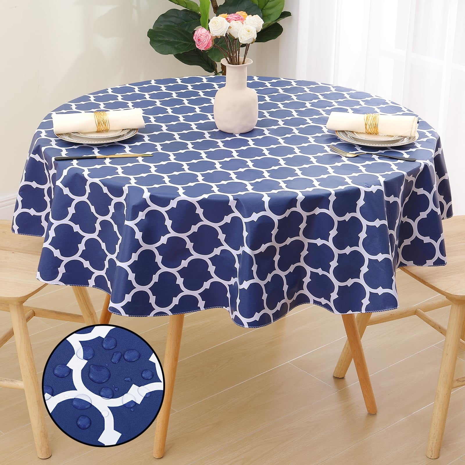 Walmart Black Friday Deals 2025 decorUhome Waterproof Vinyl Round ...