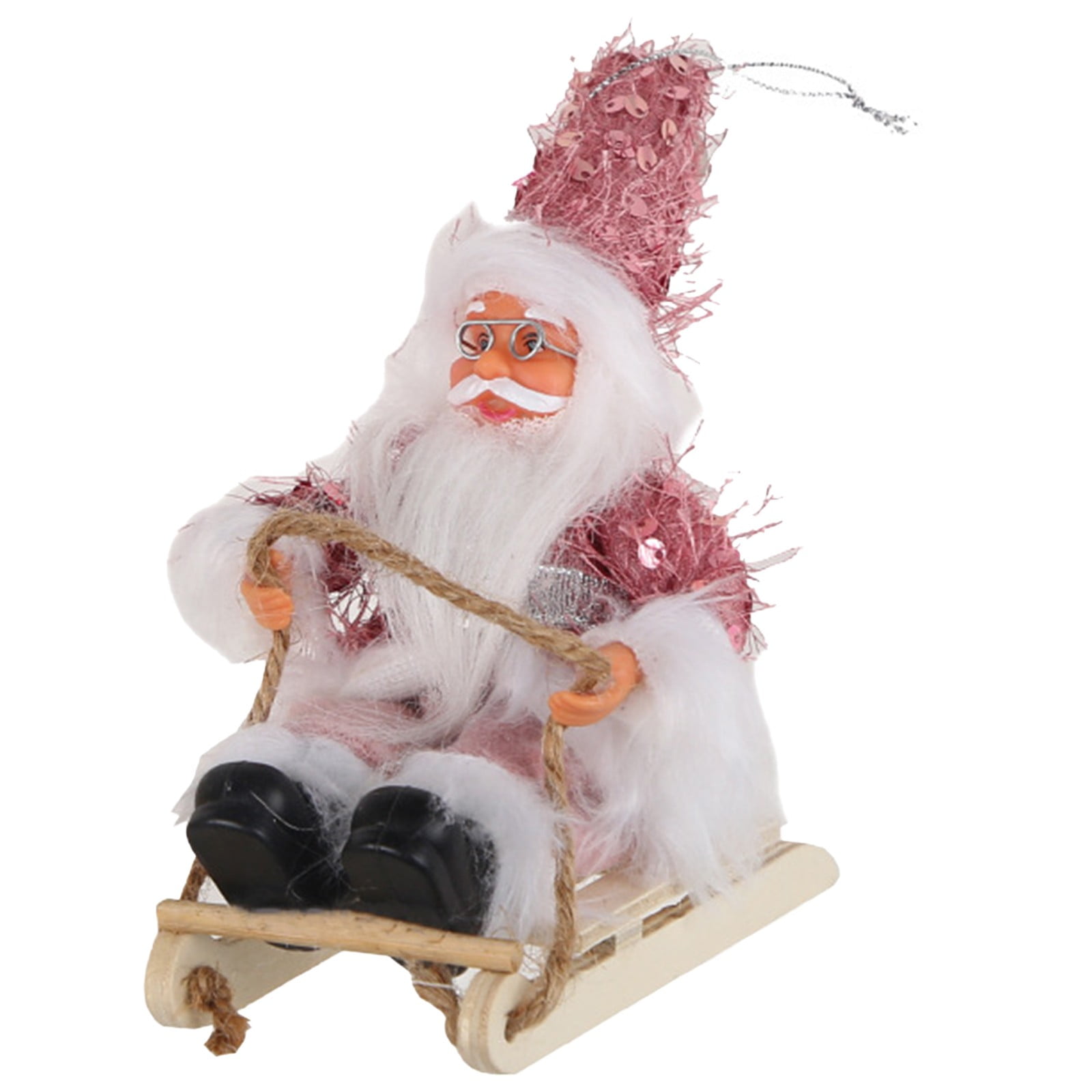 decorations for tree Hangs Adorable Rubber Santa Doll Christmas ...