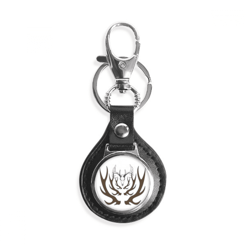 deep horn jungle art deco fashion key link chain keyholder finder hook ...