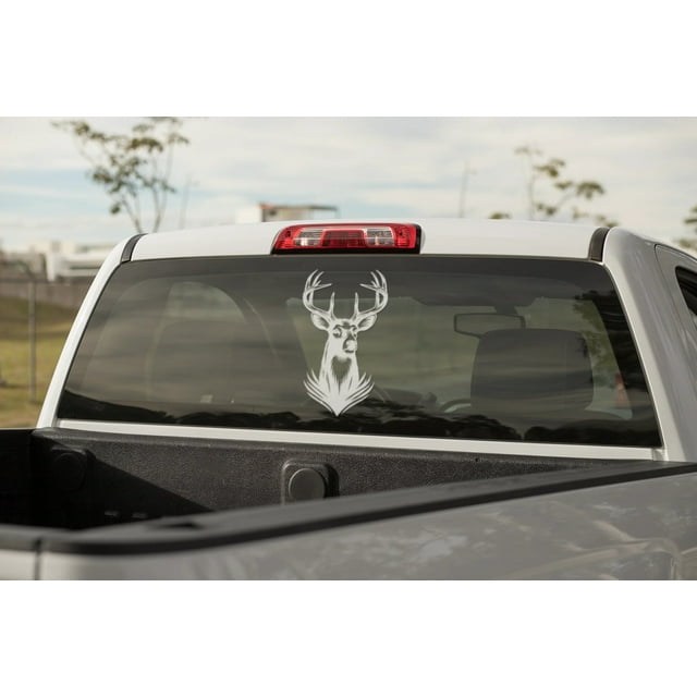 deer decal for car, vinyl decal car truck van SUV window decal sticker ...